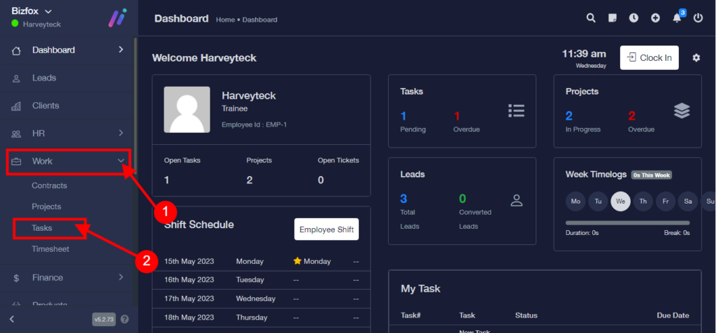 How to See history of task status – iceleraite Knowledgebase